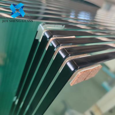 China Customized 15mm Clear Tempered Glass For Terraces for sale