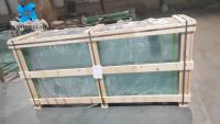 China 6mm Tempered Glass Pool Fencing with Stainless Steel Clamps 2400x900mm for sale