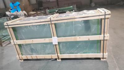 China 6mm Tempered Glass Pool Fencing with Stainless Steel Clamps 2400x900mm for sale