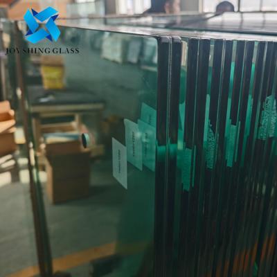 China 13.14mm Safety Tempered Laminated Glass for Corridors 6.38-100mm Custom for sale