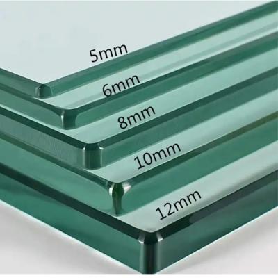 China Tempered Laminated Low-E Glass 2mm to 12mm Custom Sizes Safety Glass for Windows Doors for sale