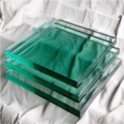 China 8-12mm Clear Tempered Laminated Safety Glass for Window Door Stair Railing for sale