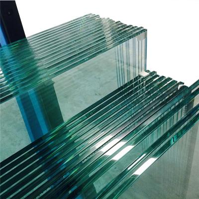 China CE SGCC 8mm 10mm 12mm Ultra Clear Tempered Safety Glass for Shower Door Window Building Custom Size for sale