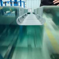 China Custom Size Curved Tempered Laminated Glass 3-19mm Thickness for Commercial Buildings for sale