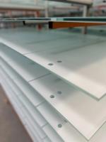 China 8mm Frosted Tempered Glass for Office Partition Conference Room Sandblasted Finish for sale