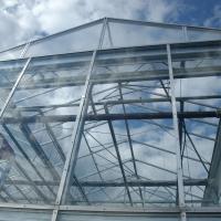 China Tempered Glass for Gym Mirrors Dance Studios 6mm Safety Film Backing for sale