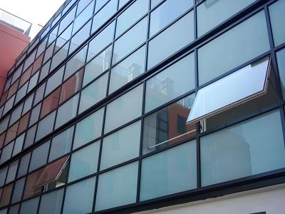 China Tempered Glass for Gym Mirrors Dance Studios 6mm Safety Film Backing for sale