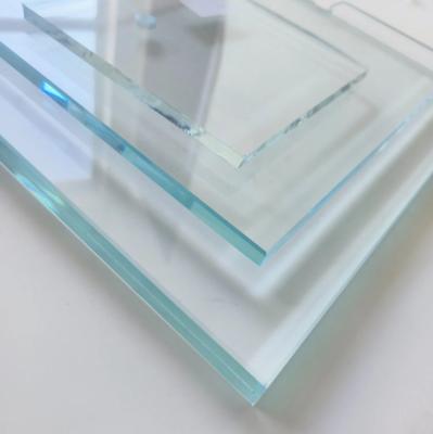 China Ultra Clear Tempered Laminated Glass 3mm to 19mm Flat Bent Safety Glass Sheet for sale
