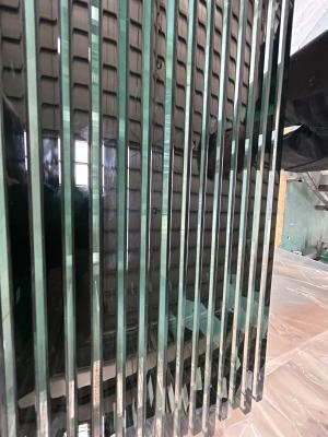 China Clear HST Tempered Glass 6mm 8mm 10mm Heat Soaked Toughened Glass Custom Cut CE Certified for sale