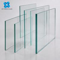 China Clear Tempered Safety Glass 4mm to 19mm Custom Sizes for Doors Windows Facades for sale