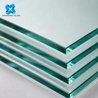 China Clear Tempered Safety Glass 4mm to 19mm Custom Sizes for Doors Windows Facades for sale