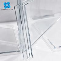 China Low Iron Tempered Glass Ultra Clear 4mm to 19mm Custom Size for Facades and Railings for sale