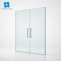 China Custom Tempered Glass for Doors 8mm 10mm 12mm Safety Toughened Glass for Commercial Residential Projects for sale