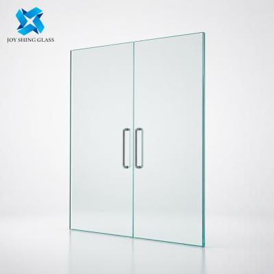 China Custom Tempered Glass for Doors 8mm 10mm 12mm Safety Toughened Glass for Commercial Residential Projects for sale