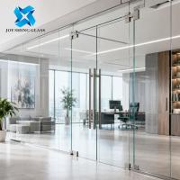 China Custom Tempered Glass for Doors 8mm 10mm 12mm Safety Toughened Glass for Commercial Residential Projects for sale