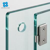 China Custom Tempered Glass for Doors 8mm 10mm 12mm Safety Toughened Glass for Commercial Residential Projects for sale