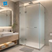 China Custom Tempered Shower Glass 8mm 10mm for Bathroom Enclosures Doors for sale