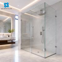 China Custom Tempered Shower Glass 8mm 10mm for Bathroom Enclosures Doors for sale
