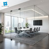China Custom Tempered Glass for Office Partitions 6mm to 15mm Safety Glass for Commercial Interiors for sale
