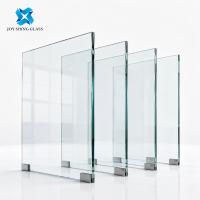 China Custom Tempered Glass for Office Partitions 6mm to 15mm Safety Glass for Commercial Interiors for sale