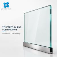 China Custom Tempered Glass for Railings Balustrades Staircase Guardrails 10mm 12mm 15mm for sale
