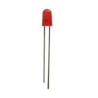 China through hole led oval  5*4*6mm red led for sale