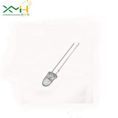 China 5mm blue round ledsuper brightness through hole led for sale