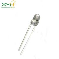 China Tri-Color Flashing led diode 3mm RGB strobe round led through hole led for sale