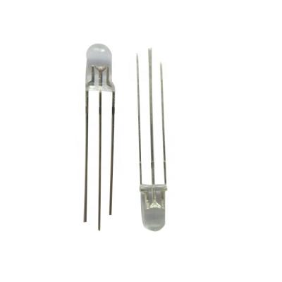 China Red and Yellow-green 5mm led light emitting diode common anode bicolor dip diodes for mobile product/ display/ toys for sale
