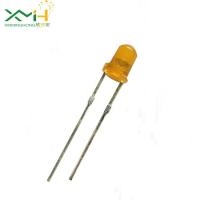 China Wholesale Through Hole LED 3mm orange led diode factory price for sale