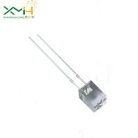 China rectangle led diode 5x5x7mm blue through hole led for sale