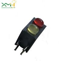 China Assembly 0.06w 620-630nm/590-595nm Red Yellow LED 2lm LED Diode With LED Holder for sale