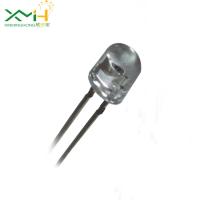 China Pure Green 527-527.5nm 6500-7000mcd through hole led 30mA 3.2v Oval Shaped Dip LED Diode for sale
