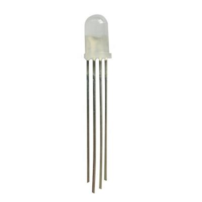 China Blue 464nm Dip 5v RGBW LED Emitting Diode 5mm White LED Diode for sale