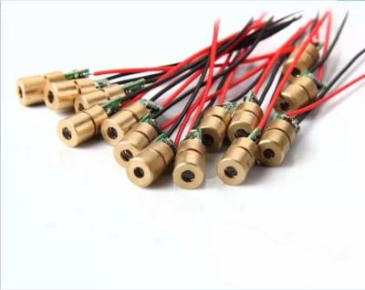 China 660nm Aluminum Anodized Diode Laser Module 2mw Dot Laser Module for sale