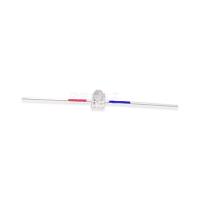 China Bicolor 3v 200mcd Axial High Brightness SMD LED 630nm Red Blue LED for sale