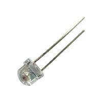 China Through Hole LED Diode 620-625nm red dip led diode 5mm straw hat lamp led for sale