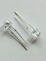 China Through Hole LED Diode 620-625nm red dip led diode 5mm straw hat lamp led for sale