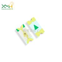 China 575nm Dimmable 3.2mm High Brightness SMD LED 25mcd 1206 Green SMD LED for sale
