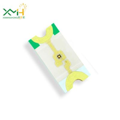 China 575nm Dimmable 3.2mm High Brightness SMD LED 25mcd 1206 Green SMD LED for sale