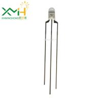 China AlGaInP Red and Blue Through Hole LED 3mm LED Diode 3 Pins for sale