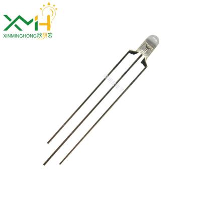 China 3mm multicolor leds bicolor (red and blue) led diode high-quality for sale