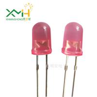 China 5mm pink color water clear lens light emitting diode for sale