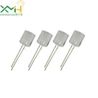 China Flat Head Transparent Colloidal 3.4V Blue Light Emitting Diode Diameter 10mm for sale