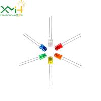 China Hot Sell Through Hole Led Diffuser 5mm Blue Light Led 462-465nm 2 PinS Low Power Dip Led for sale