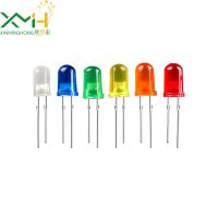 China 5mm Series Diffused Through Hole Led , Monochrome Yellow Light Short Pins Dip Led for sale