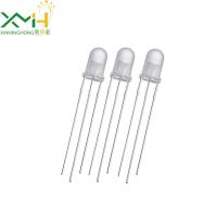 China Dip RoHS Common Anode Diffusion Through Hole Led Milky White 30 Degree 5mm for sale