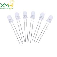 China Diode Clear Colloid 362-365nm Purple Light Through Hole LED 3.4V 250mcd Lamp for sale