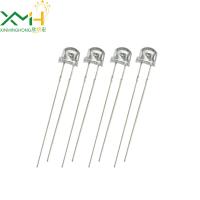 China 100-150mcd  395-400nm 5mm Straw Hat LED For Banknote Inspection Jade Identification for sale