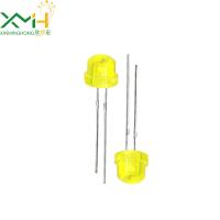 China Colloid Yellow Light 586-590nm 2.4V Diffused Through Hole Diode 100-200mcd for sale